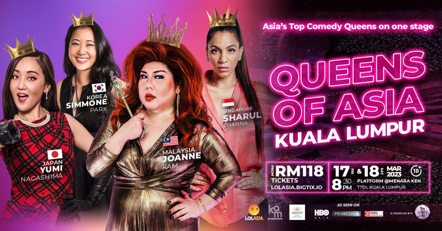 It's Women Power all the way!! `Queens of Asia’ to showcase four iconic female comedians over 2 ...