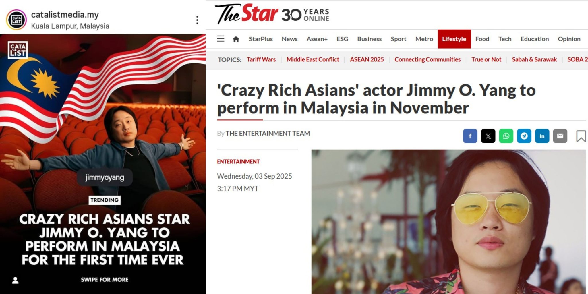 Jimmy O. Yang: From Uber Driver to Global Stage breaker - Ethel Da Costa